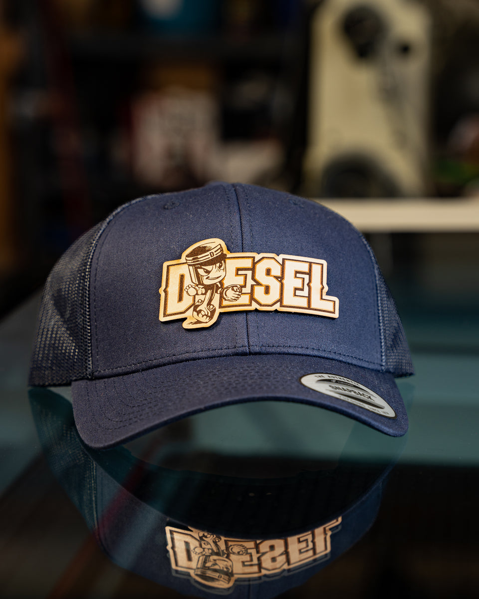 Diesel Leather Patch Hat – Sew Vivid Designs